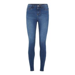 Noisy may Skinny Fit Jeans in Medium Blue Denim | Gr.: W31/L32