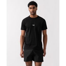 BOSS Orange Schwarzes Slim Fit T-Shirt