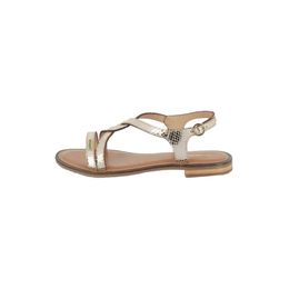 Les Trop&eacute;ziennes par M Belarbi Ledersandalen &bdquo;Les Hastral&ldquo; Gold | Gr.: 36