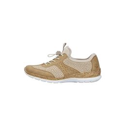 Rieker Morelia Low-Top-Sneaker mit Schn&uuml;rung Beige | Gr.: 38