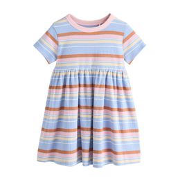next Kleid M&auml;dchen Gr&ouml;&szlig;e 68 creme / blau / altrosa / hellrot