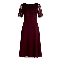 Vera Mont Damen Cocktailkleid "Damen mit Spitze", rot, Gr. 48, Obermaterial: 100% Polyester. Futter: 100% Polyester, Kleider, Spitze