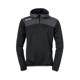 Kempa Sportsweatshirt Jungen Gr&ouml;&szlig;e 128 anthrazit / schwarz / wei&szlig;