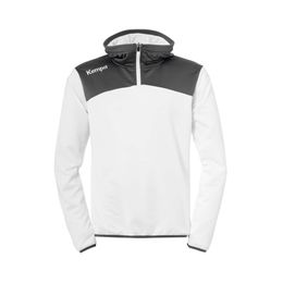 Kempa Sportsweatshirt Jungen Gr&ouml;&szlig;e 140 anthrazit / wei&szlig;