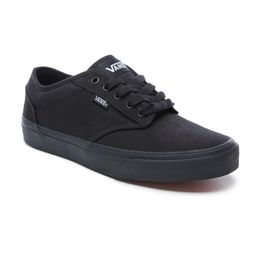Vans Herren Sneaker "Atwood", Gr. 42,5, schwarz, Textil, unifarben, Schuhe, mit Logo-Flag