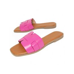 Montevita Sandalen gepolsterte flache Sandale in Rosa | Gr.: 36