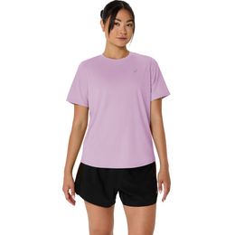 asics Damen Laufshirt "asics CORE TOP", rosa, Gr. XXL, Obermaterial: 100% Polyester, Shirts, f&uuml;r Sportmode, Fr&uuml;hlings- und Herbstmode, mit