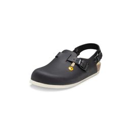 vitaform Echt Leder Clogs in schwarz WS | Gr.: 38
