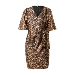 Mbym Kleid 'Philina' Damen Gr&ouml;&szlig;e 36 creme / karamell / schwarz Sommerkleid