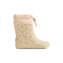 Wheat Gummistiefel 'Zerro' Jungen Gr&ouml;&szlig;e 24 pastellgelb / gr&uuml;n / apricot / rot