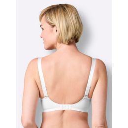w&auml;schepur W&Auml;SCHEPUR Damen B&uuml;gelloser BH, Gr. 80wei&szlig;, 86% Polyamid, 14% Elasthan, BHs