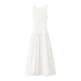 Mango Kleid 'GLOBIS' Damen Gr&ouml;&szlig;e 34 wei&szlig; Sommerkleid