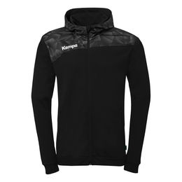 Kempa Herren Trainingsjacke "Trainingsjacke Athletics 29", schwarz, Gr. XXL, Obermaterial: 100% Polyester Pol. recyc.., Jacken