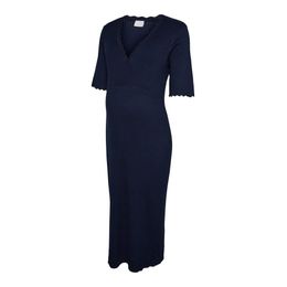MAMALICIOUS mama licious Strickkleid in Pageant Blue | Gr.: XL