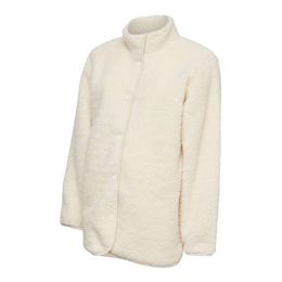 MAMALICIOUS mama licious Teddyfell Jacke in Birch | Gr.: XL
