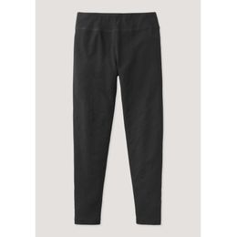 hessnatur Leggings in schwarz | Gr.: 134/140