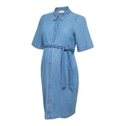MAMALICIOUS mama licious Kleid in Light Blue Denim | Gr.: XL