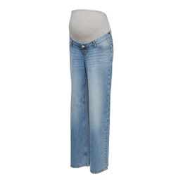 V&eacute;ro Moda Vero Moda Umstandsjeans mit weitem Bein in Light Blue Denim | Gr.: W26/L34