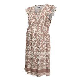 MAMALICIOUS mama licious Kleid in Carob Brown | Gr.: S