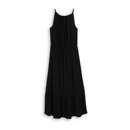 Tom Tailor Kleid Damen Gr&ouml;&szlig;e 42 schwarz Sommerkleid