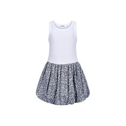 SATURNDAY Balloon-Kleid mit Zebra Rock in Wei&szlig; | Gr.: 122