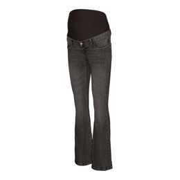 V&eacute;ro Moda Vero Moda Umstandsjeans mit Schlag in Dark Grey Denim | Gr.: S/L32