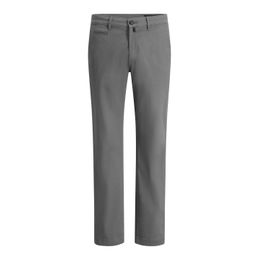 Pierre Cardin Herren Chinohose "Castres", grau, Gr. 38, uni, Obermaterial: 97% Baumwolle CO. 3% Elasthan EL., Hosen, mit Seitentaschen