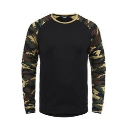 !Solid Rundhalsshirt SDCajus in Schwarz | Gr.: XXL