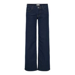 Only Jeans mit weitem Bein in Dark Blue Denim | Gr.: W29/L36