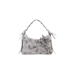 Desigual Schultertasche Damen Gr&ouml;&szlig;e One Size grau / schwarz