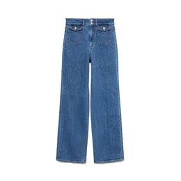 V&eacute;ro Moda Vero Moda Weit geschnitten in Medium Blue Denim | Gr.: W30/L30