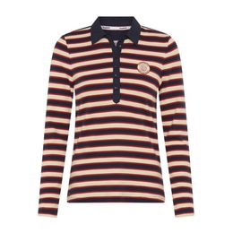Kangaroos Poloshirt in marine gestreift | Gr.: 40-42