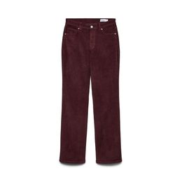 V&eacute;ro Moda Vero Moda Hose mit weitem Beinschnitt in Winetasting | Gr.: W28/L30