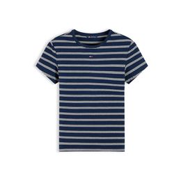 Tommy Jeans T-Shirt 'ESSENTIAL' Damen Gr&ouml;&szlig;e M dunkelblau / wei&szlig;
