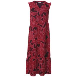Street One Kleid Damen Gr&ouml;&szlig;e 44 schwarz / wei&szlig; Sommerkleid