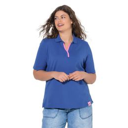 LAURAS&Oslash;N Poloshirt in blauviolett | Gr.: 48/50