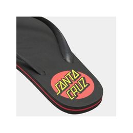 Santa Cruz Badeschuh "Classic Dot Thong" in Schwarz | Gr.: 46
