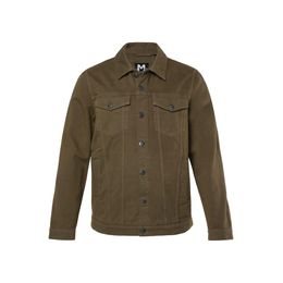 Men Plus &Uuml;bergangsjacke in dunkles olive | Gr.: XXL