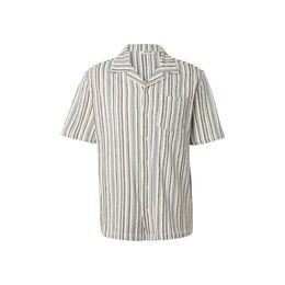 INDICODE JEANS Button Up Shirt 'Amari' male size M Opal / Black / White