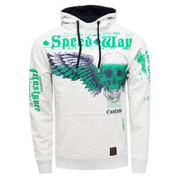 Rusty Neal Streetwear "FLYING SKULL" Sweater
