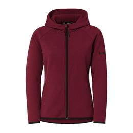 Uhlsport Damen Trainingsjacke "Kapuzenjacke ID Women", rot, Gr. M, Obermaterial: 72% Baumwolle CO(Bio). 28% Polyester Pol. recyc.., Jacken