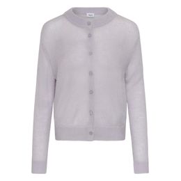 Saint Tropez Damen Strickjacke "Strickjacke SabbaraSZ", lila, Gr. L, Obermaterial: 55% Polyacryl PAN. 38% Polyamid PA. 7% Wolle mw., Strickjacken