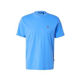 Napapijri T-Shirt 'SALIS' Herren Gr&ouml;&szlig;e XL himmelblau