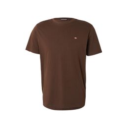 Napapijri T-Shirt 'SALIS' Herren Gr&ouml;&szlig;e XS braun