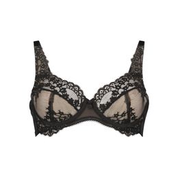 Hunkem&ouml;ller Hunkem&ouml;ller BH 'Daisy' Damen Gr&ouml;&szlig;e 90 beige / schwarz