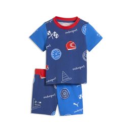Puma M&auml;dchen Sportanzug "BMW M Motorsport Essentials Sportswear Trainingsanzug Kinder", blau, Gr. 68, Obermaterial: 100% Baumwolle, Sportanz&uuml;ge