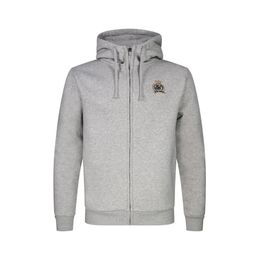 SikSilk Sweat & Fleece - Hoodies Zipthrough in grey marl | Gr.: L