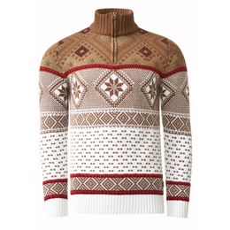 Rusty Neal Norwegischer Pullover Beige