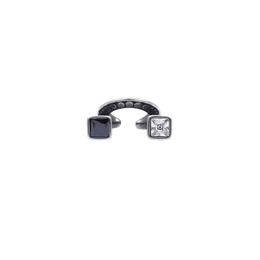 Yparis Ohrringe Damen Gr&ouml;&szlig;e 3 x 1.5 cm schwarz