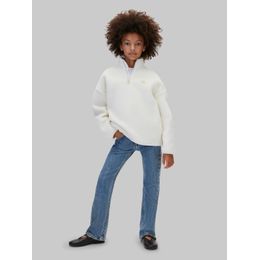 M&auml;dchen Schlagjeans "MRFLARE JEANS BECKFORD BLUE", blau, Gr. 6, Calvin Klein Jeans, unifarben, Denim/Jeans, Obermaterial: 100% Baumwolle, Jeans,